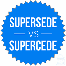Superseded – deutsche übersetzung, Bedeutung, Synonyme, Aussprache ...